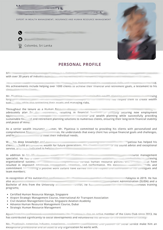 Professional CV & Resume Writers in Sri Lanka | ProCV Creators